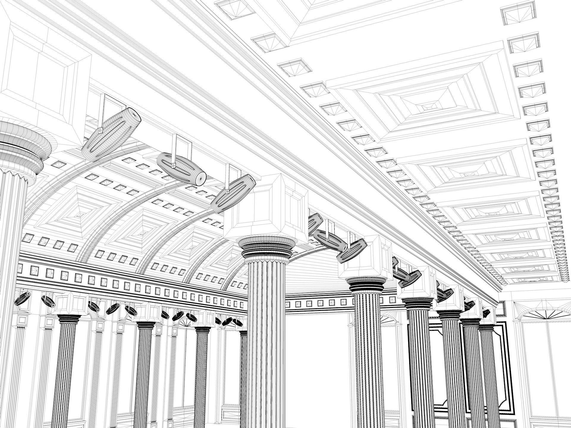 Art Gallery 3 3D model | CGTrader