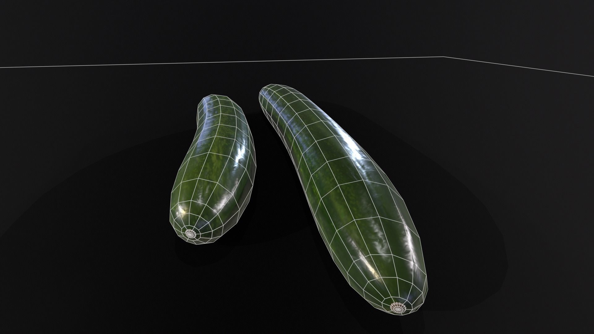 3D model Cucumbers VR / AR / low-poly | CGTrader