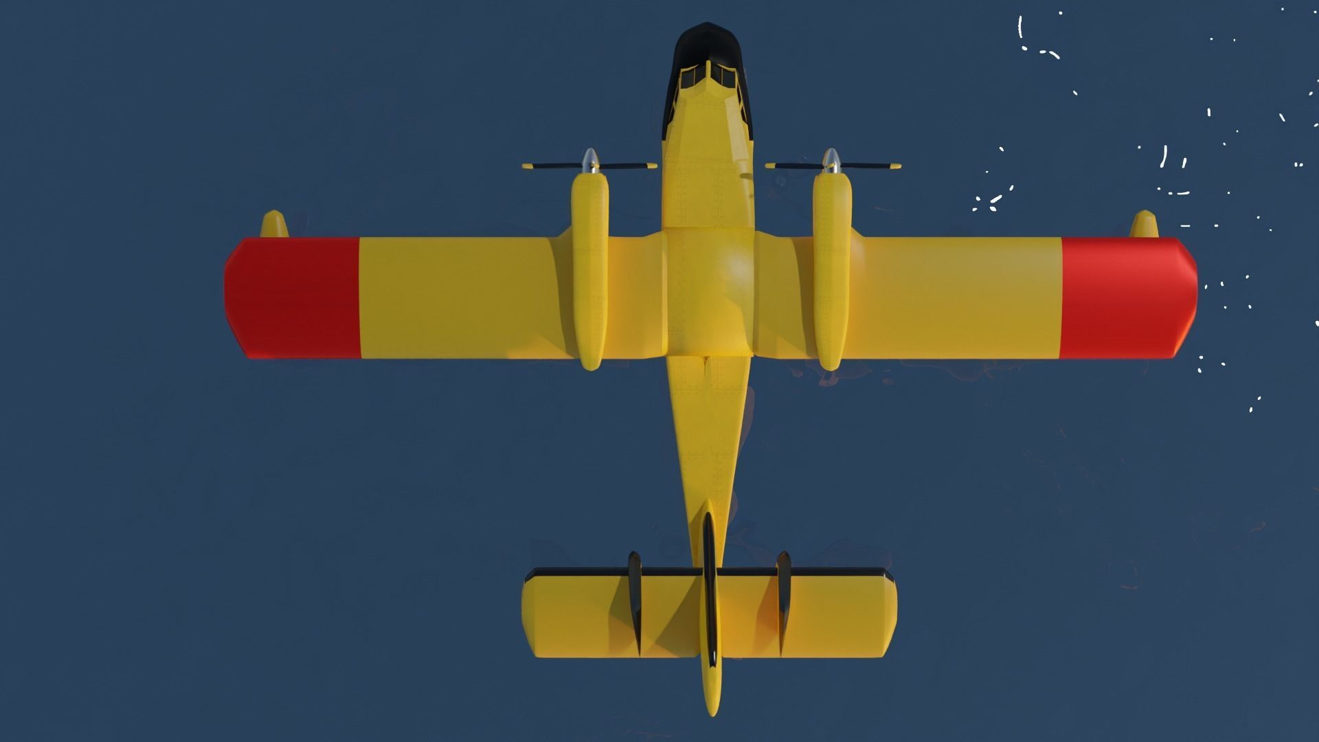 Cl-415 Water Bomber 3D model | CGTrader