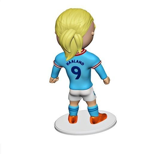 Erling Haaland EA Sports FC 24 3D model 3D printable | CGTrader