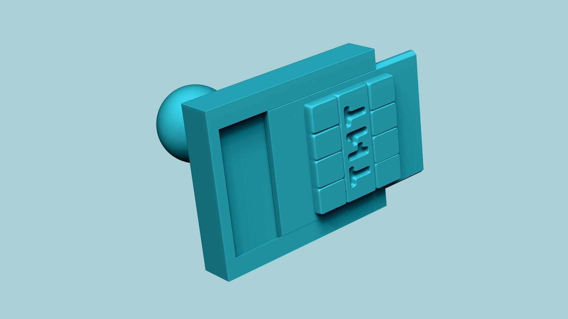 Stamp 90 Minecraft TNT - Fondant Decoration Maker Toy 3D model 3D ...