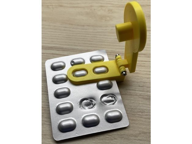 Blister Pack Opener 3D model 3D printable | CGTrader