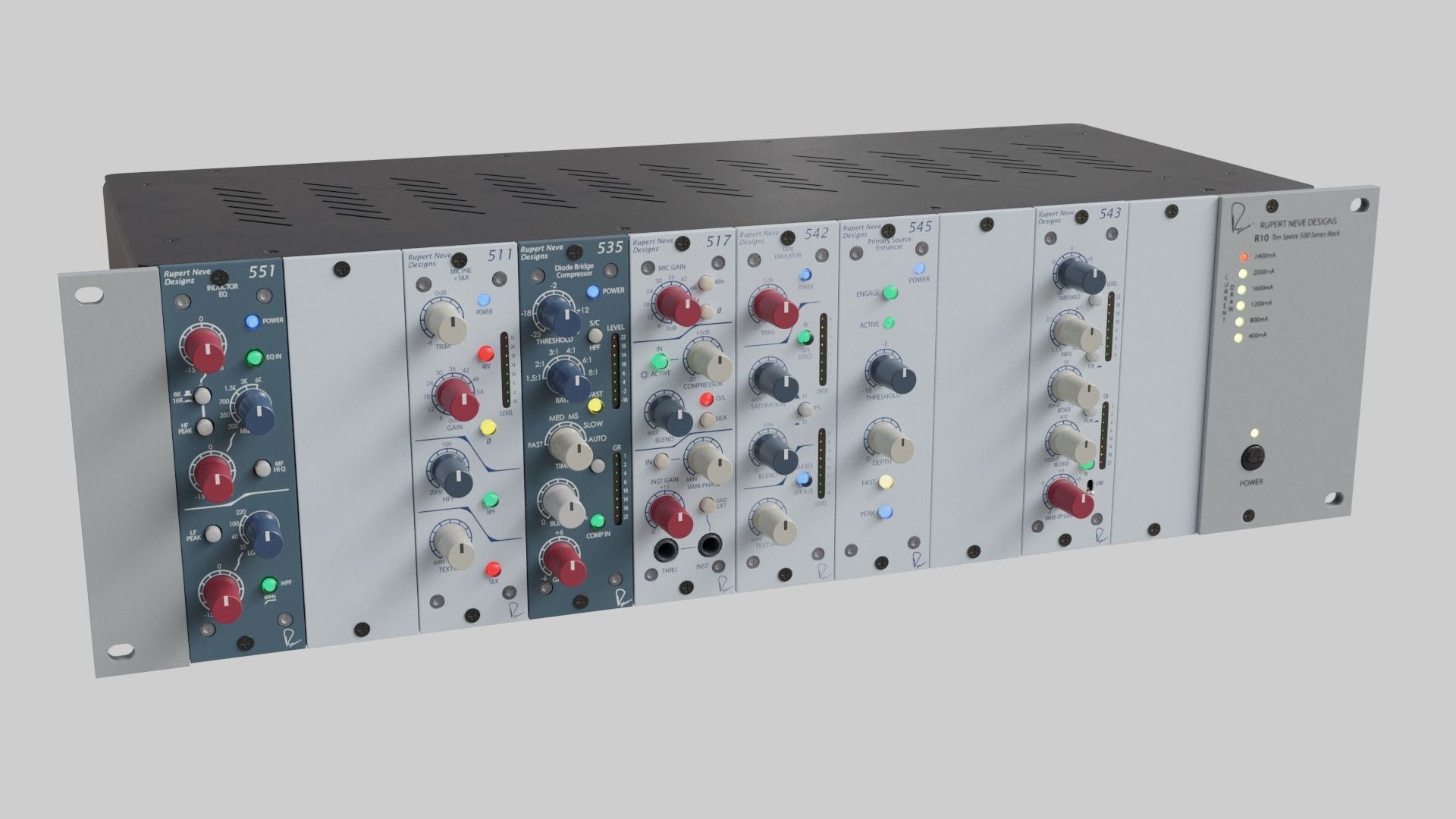 Rupert Neve Designs 500 series collections 3D model | CGTrader