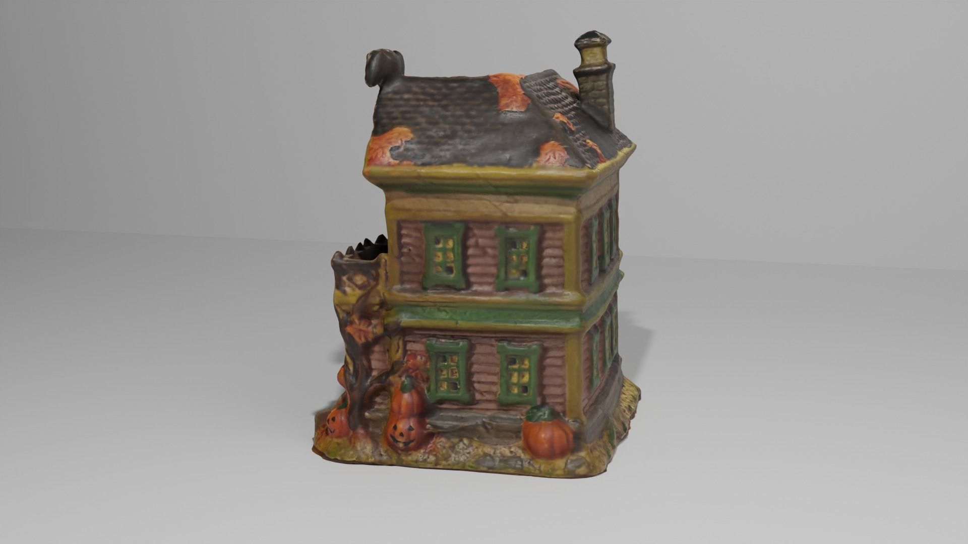 3D model Halloween house decoration VR / AR / low-poly | CGTrader