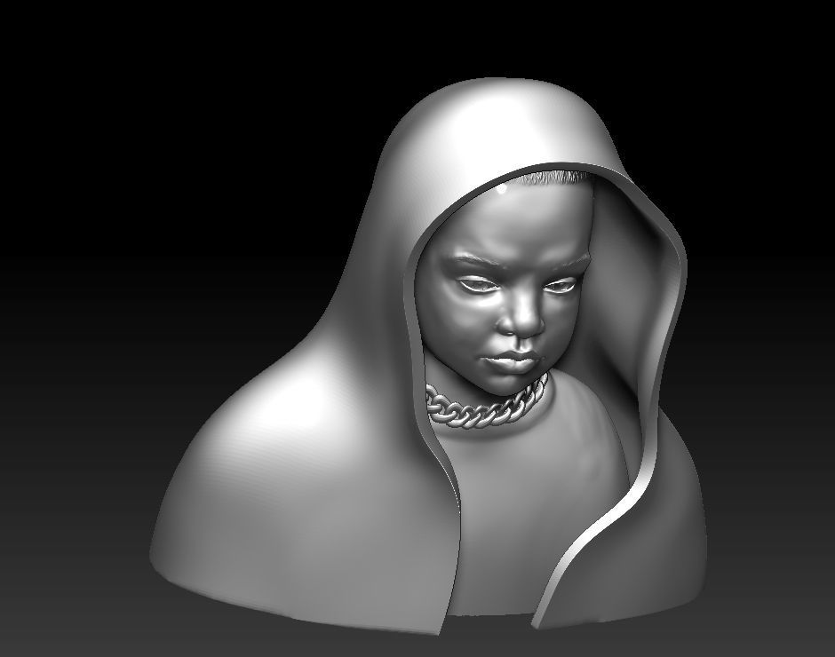 Boy Sample Bust 3D model 3D printable | CGTrader