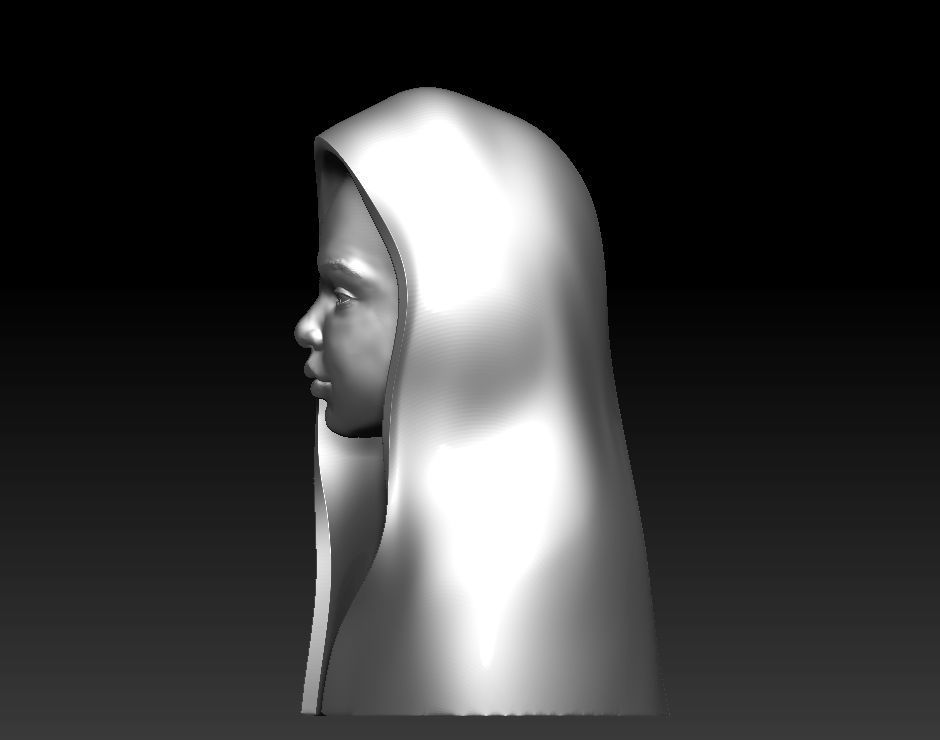 Boy Sample Bust 3D model 3D printable | CGTrader