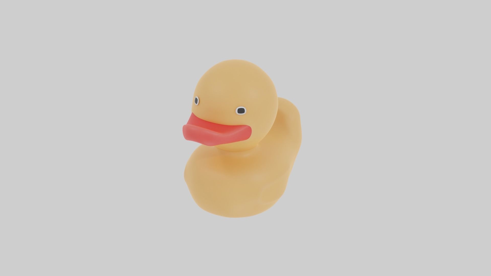 3D model Rubber Duck VR / AR / low-poly | CGTrader
