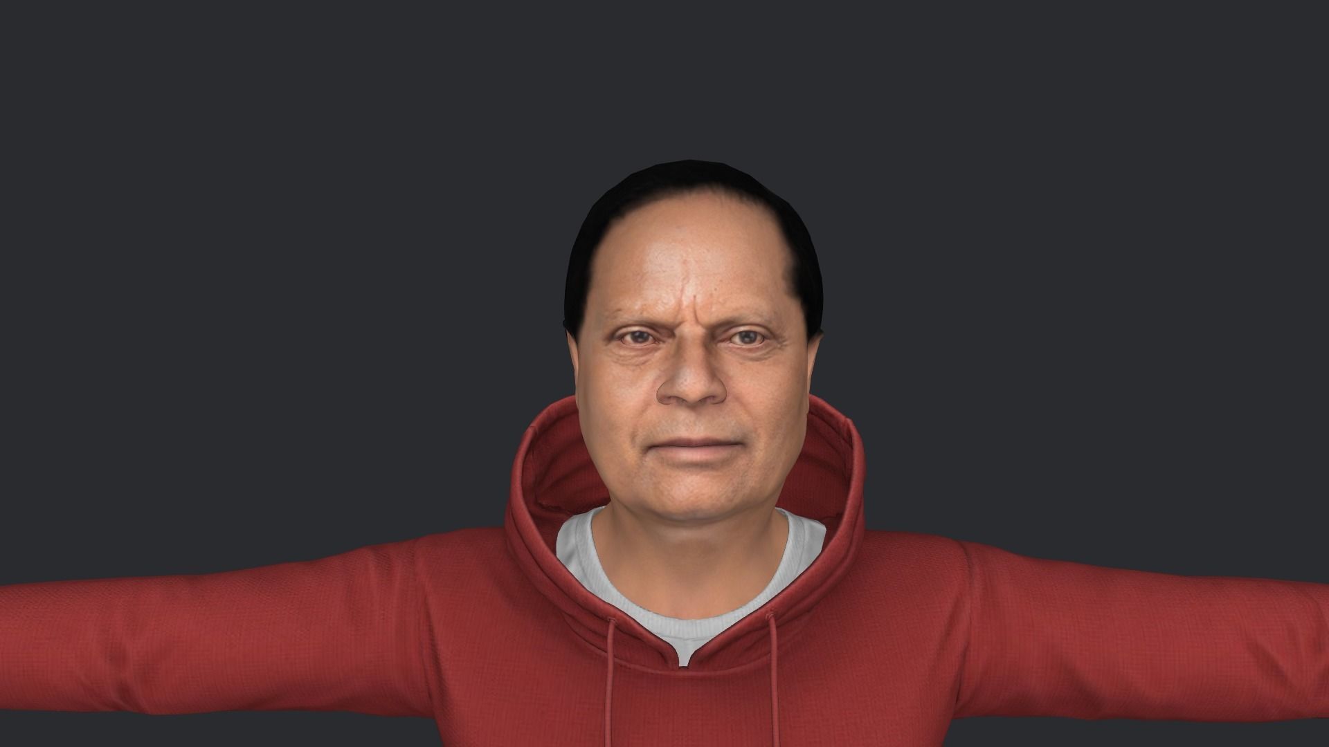 Moses Nagamootoo Hyper Realistic Full Body Rigged Character 3D model ...