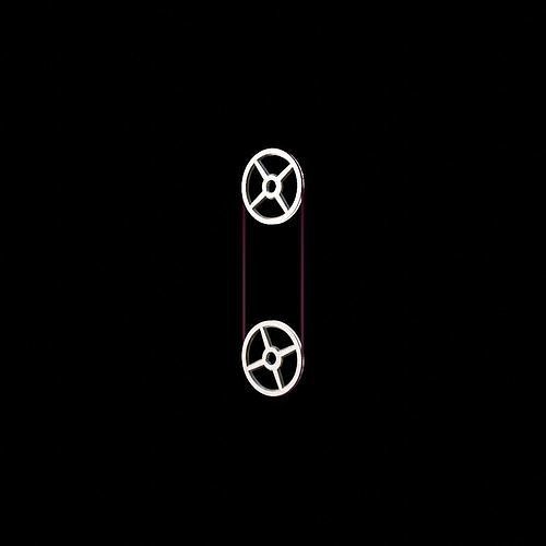Mechanical Pulley Animated 1 3D model animated | CGTrader