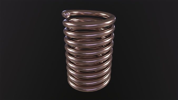 3D model Coil Spring 3D Model VR / AR / low-poly | CGTrader