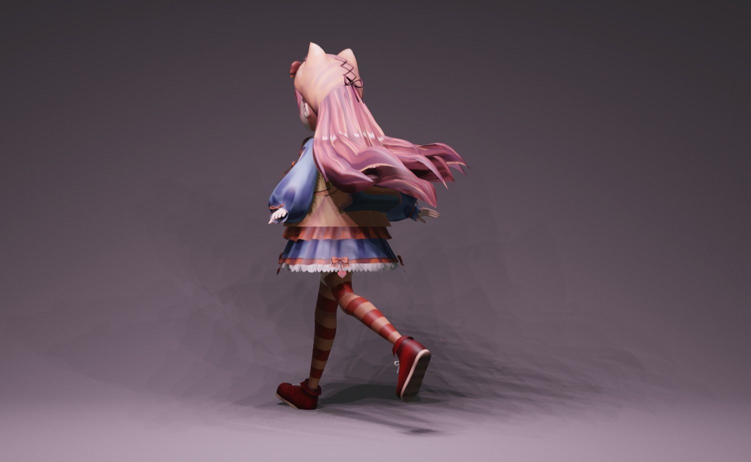 Anime Character - Unique 22 3D model | CGTrader