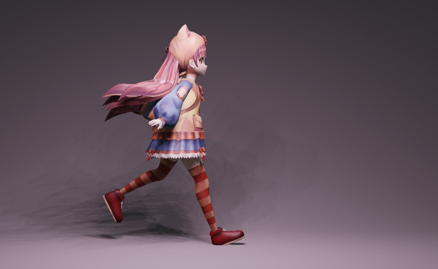 Anime Character - Unique 22 3D model | CGTrader