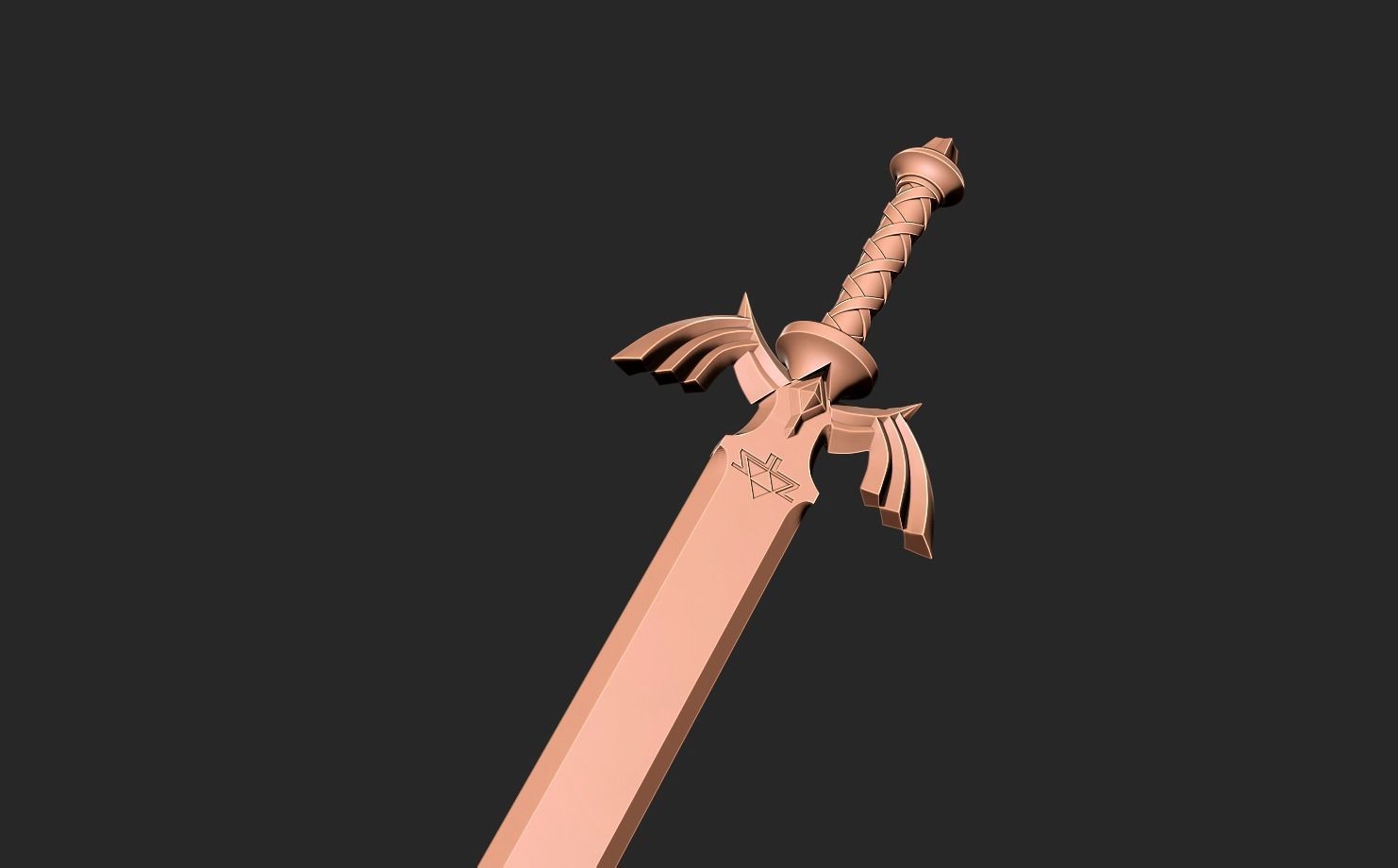 Master sword - Legend of zelda 3D model 3D printable | CGTrader