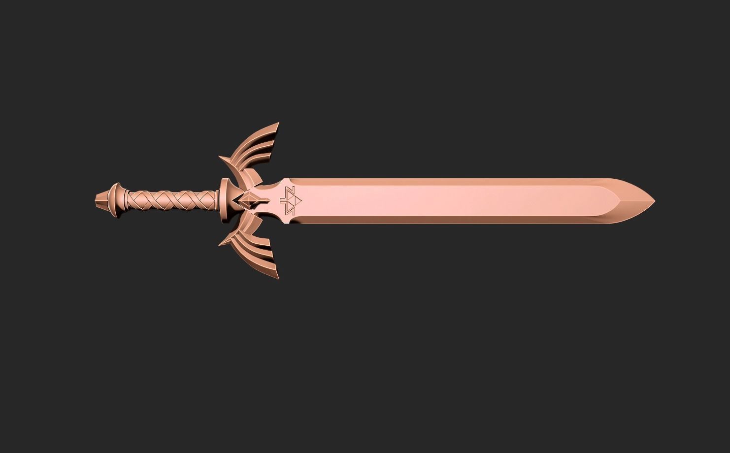 Master sword - Legend of zelda 3D model 3D printable | CGTrader