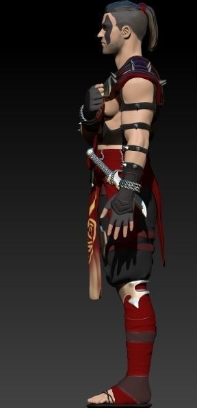 Reiko Mortal Kombat 1 MK Fan Art 3D Print 3D 3D model 3D printable ...