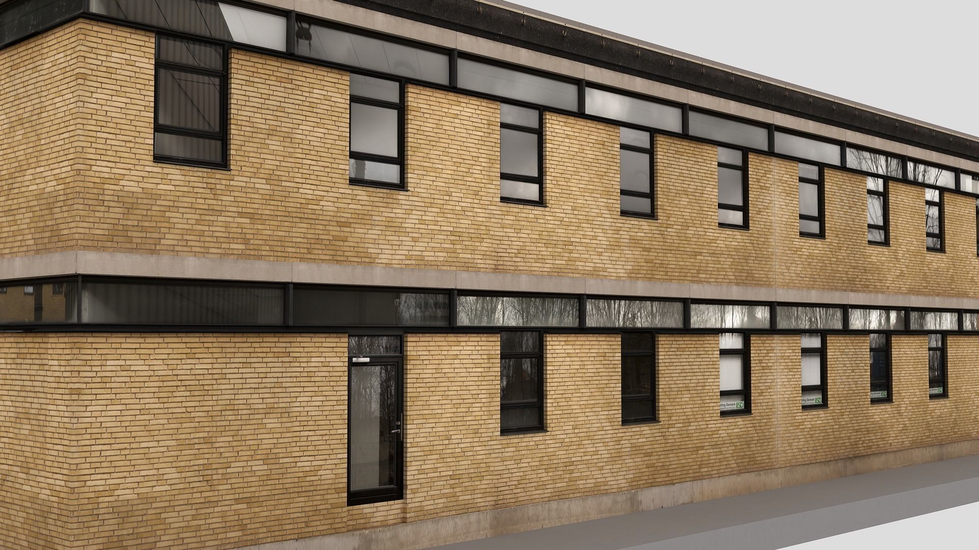 3D model Realistic European City Block Building 20 VR / AR / low-poly ...