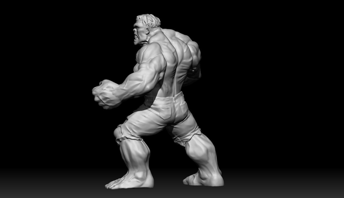 Hulk - 3D model 3D printable | CGTrader