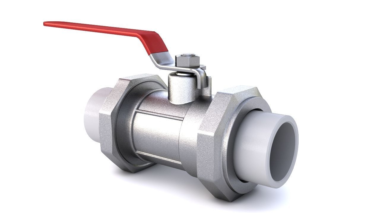 Ball Valve 3D model | CGTrader