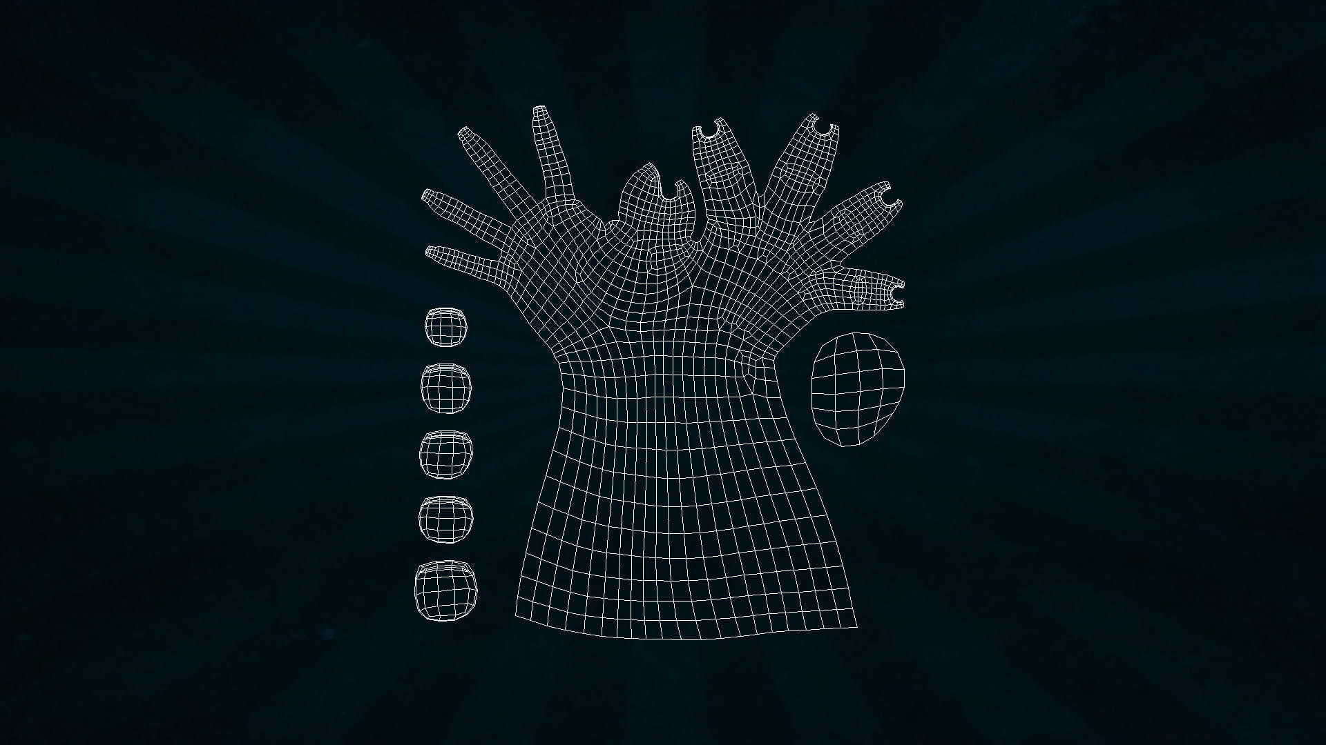 3D model HAND-048 Baby Counting Animation VR / AR / low-poly | CGTrader