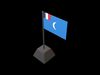 3D model Flag of the French Mandate of Syria 1920 v1 001 VR / AR / low ...