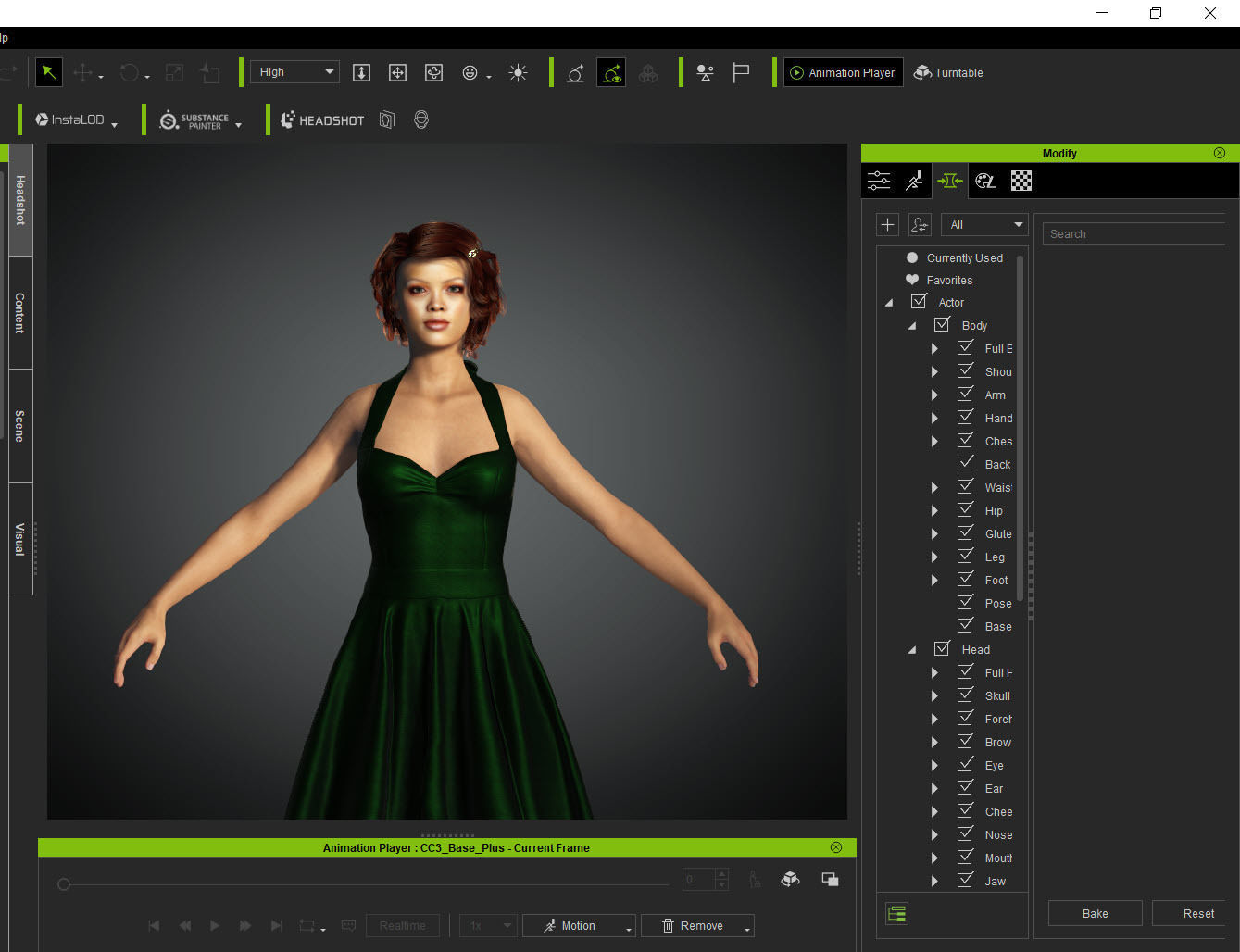 3D model Rihanna Rigged Animated 2500 Free animations tutorial VR / AR ...