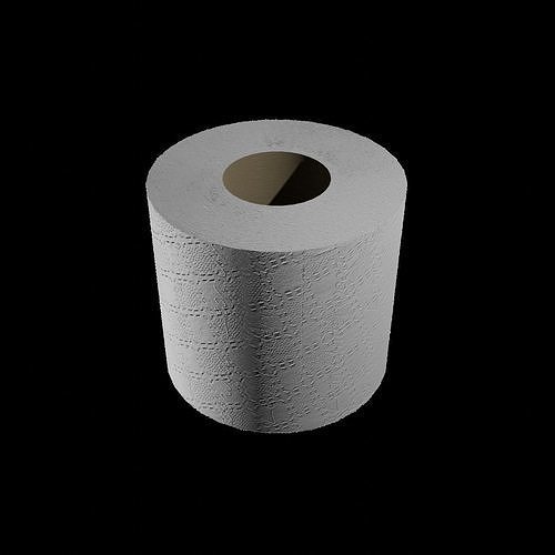 Toilet Roll free VR / AR / low-poly 3D model | CGTrader