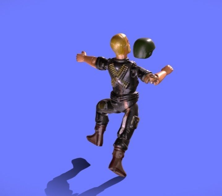 1982 GI JOE ROCK N ROLL - 3D SCAN - 3D model 3D printable | CGTrader