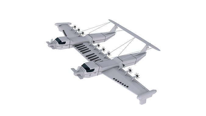 Liberty Lifter DARPA Seaplane 3D model | CGTrader Liberty Lifter DARPA Seaplane 3D model | CGTrader
