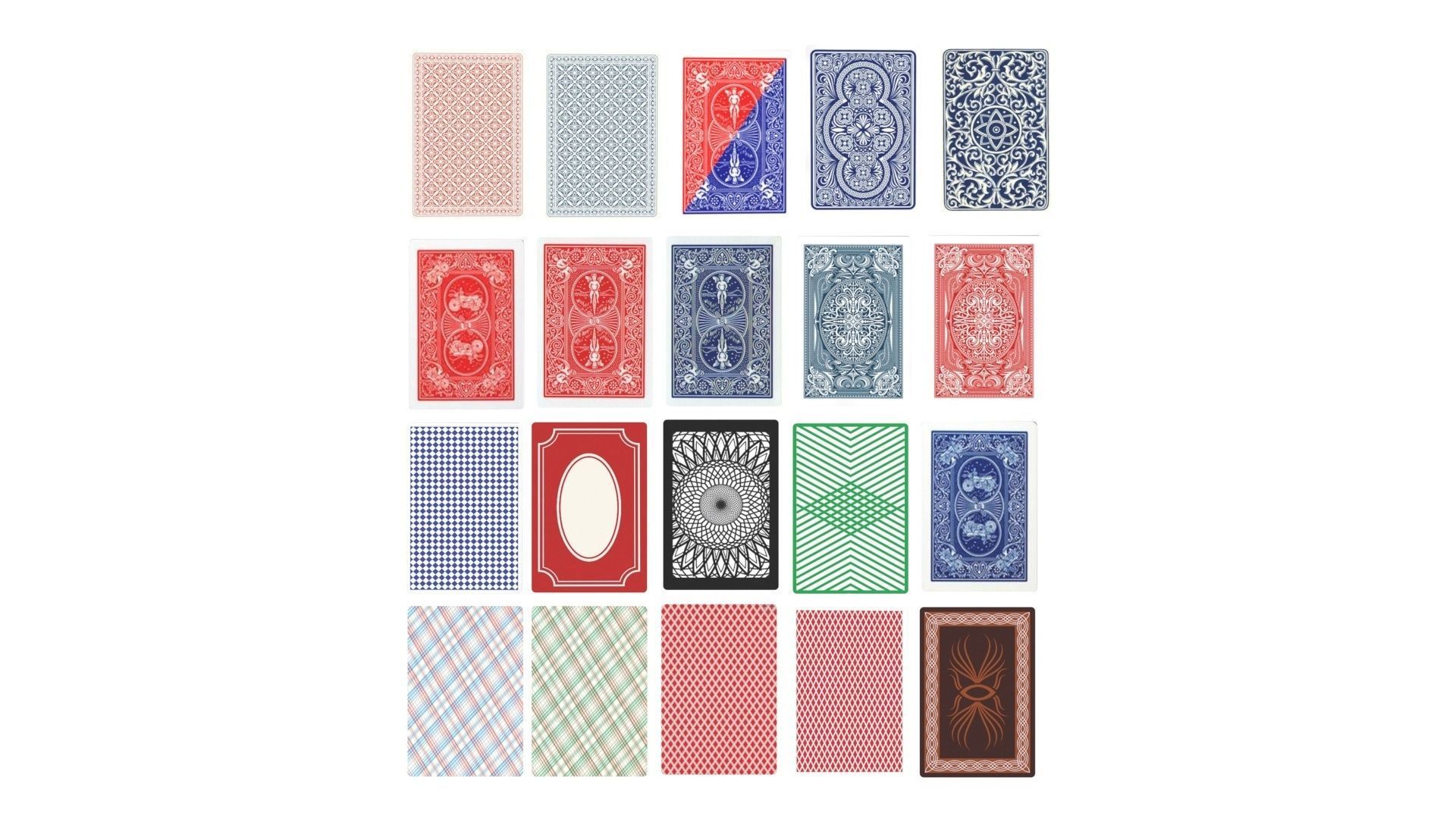 Playing Cards Set 3D model | CGTrader