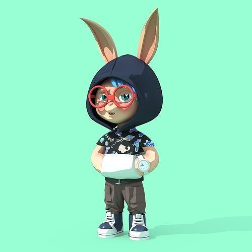 Bunny Collection 920 3D model | CGTrader