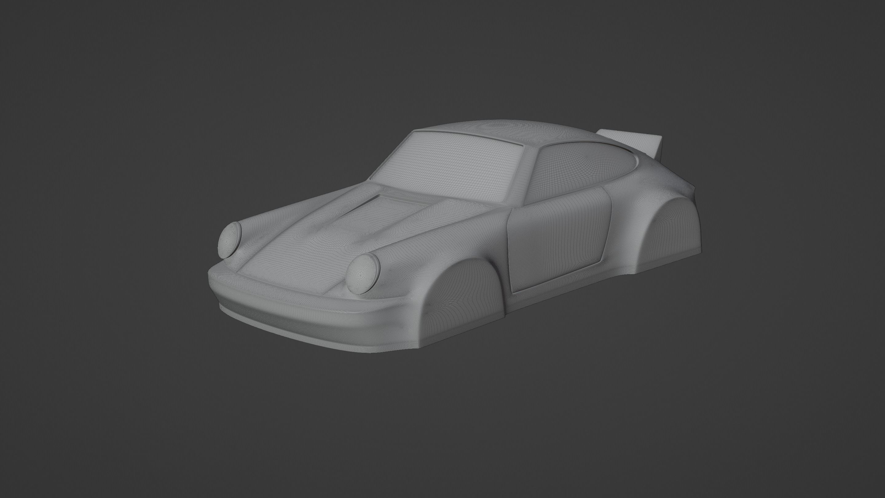 The Porsche Model - 3D Print Ready 3D model 3D printable | CGTrader