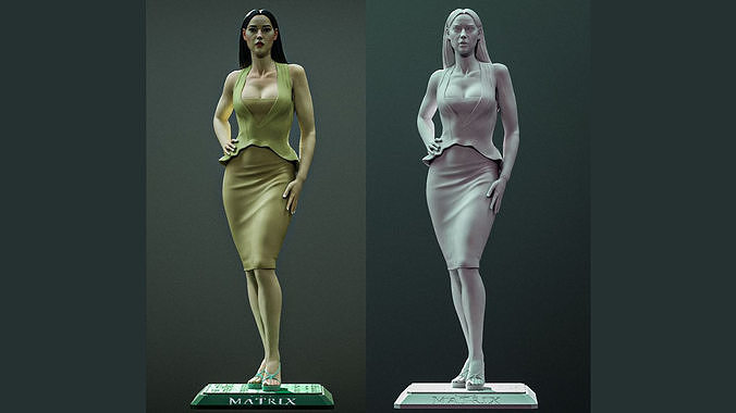 Persephone from the Matrix 3D model 3D printable | CGTrader