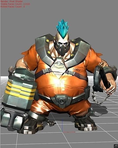 3D model Franco Apocalypse Skin VR / AR / low-poly | CGTrader