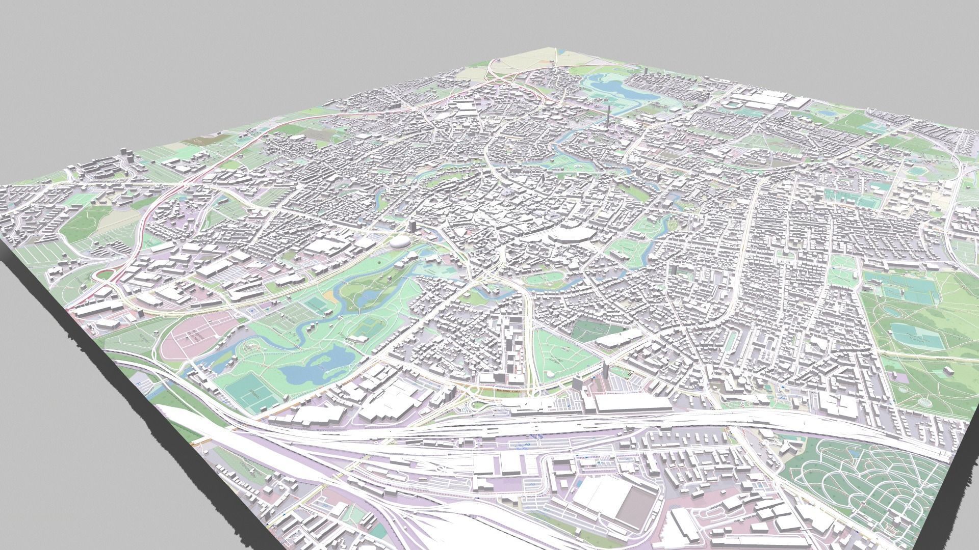 Cityscape Brunswick Germany 3D model | CGTrader