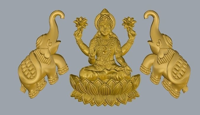 laxmi 3d file 3D model 3D printable | CGTrader