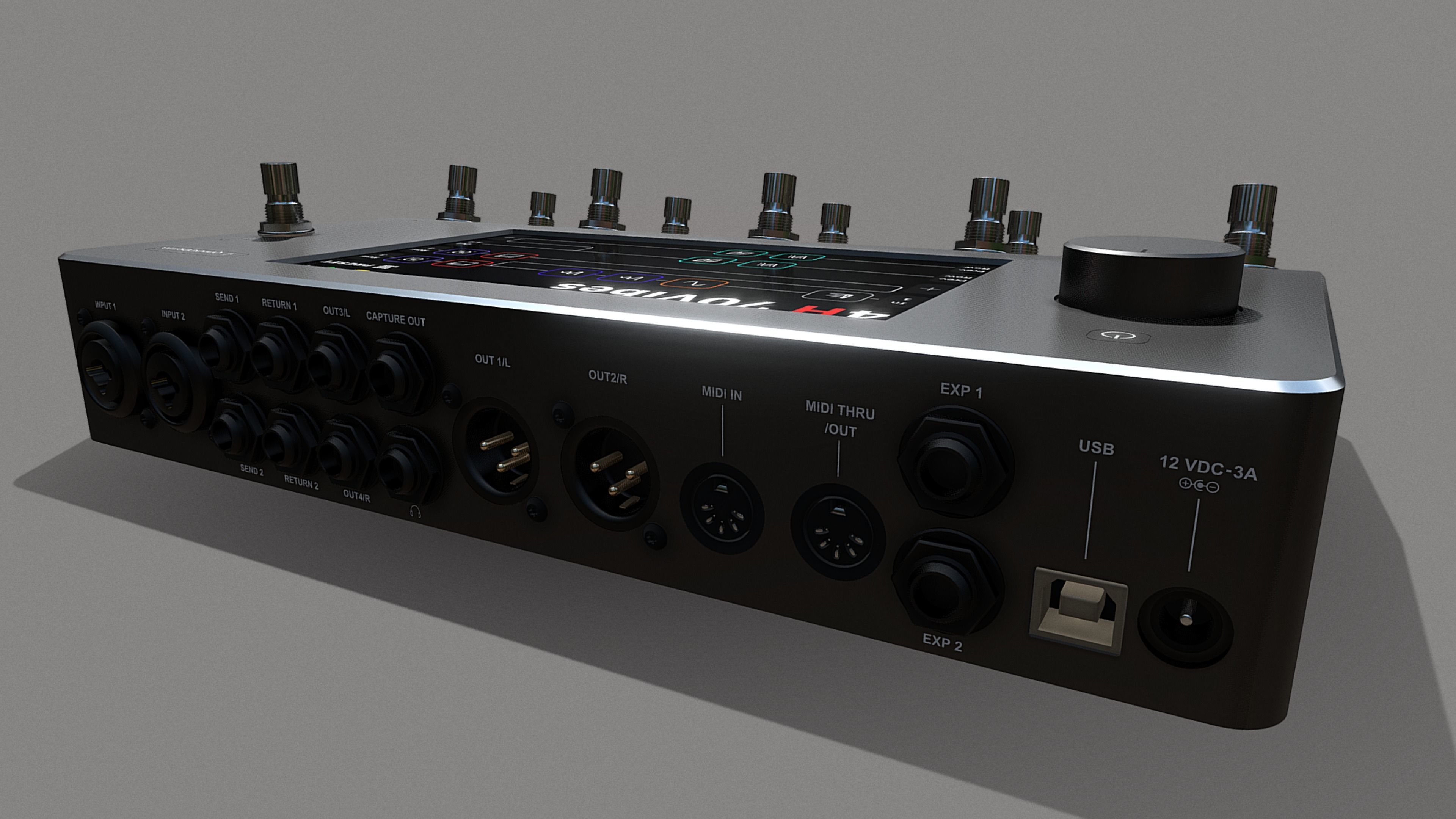 Neural DSP Quad Cortex 3D model | CGTrader