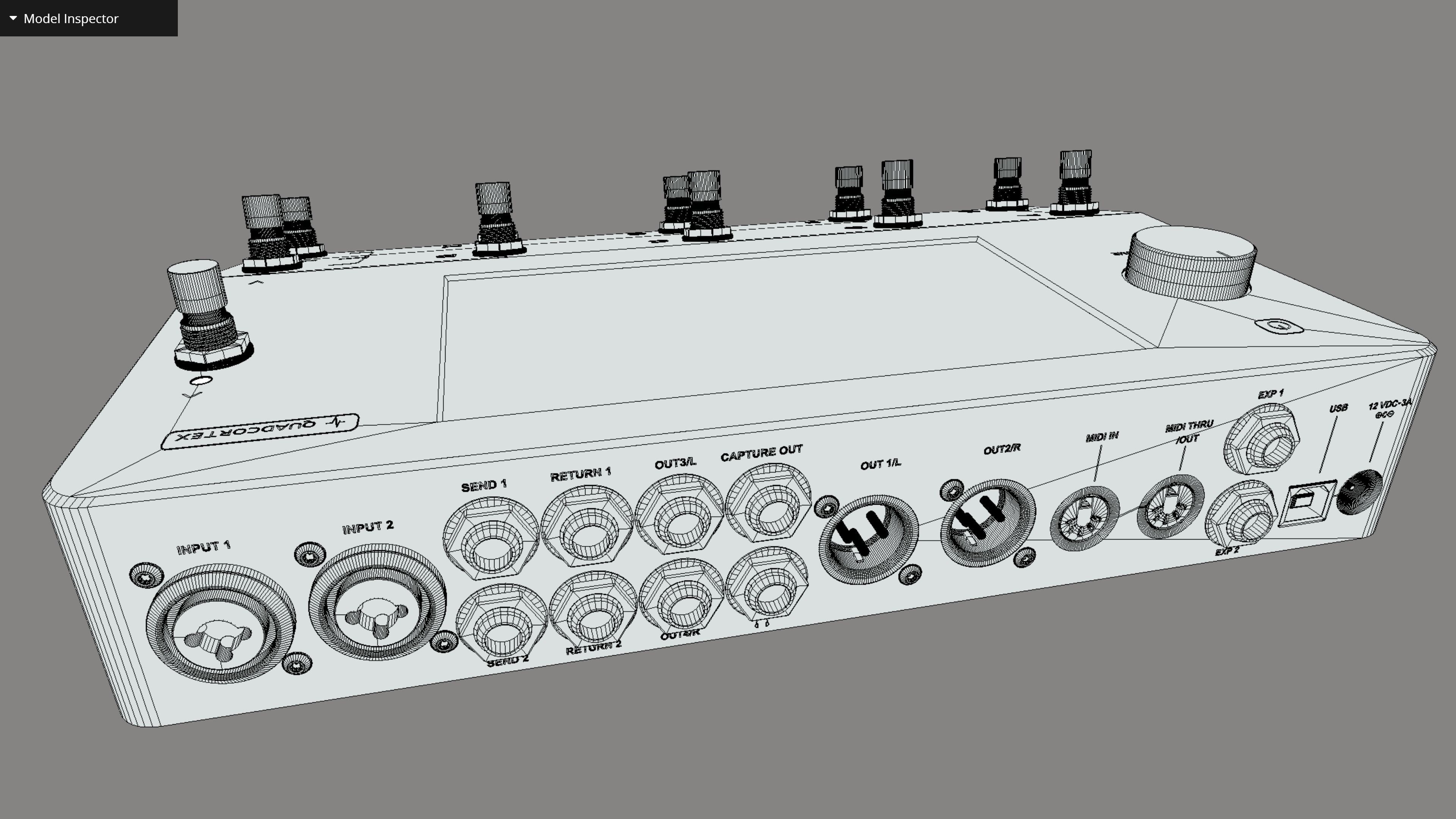 Neural DSP Quad Cortex 3D model | CGTrader