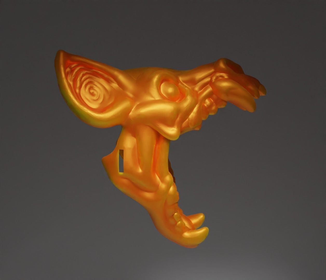 Horror Devil Helmet Face Mask Stl 3D model 3D printable | CGTrader