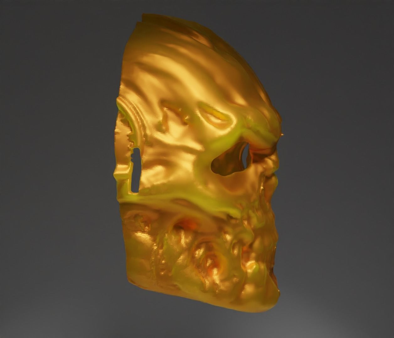 Skull Costume Face Halloween Mask Stl 3D model 3D printable | CGTrader