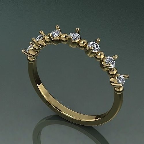 Ring Track N011487 3D model 3D printable | CGTrader