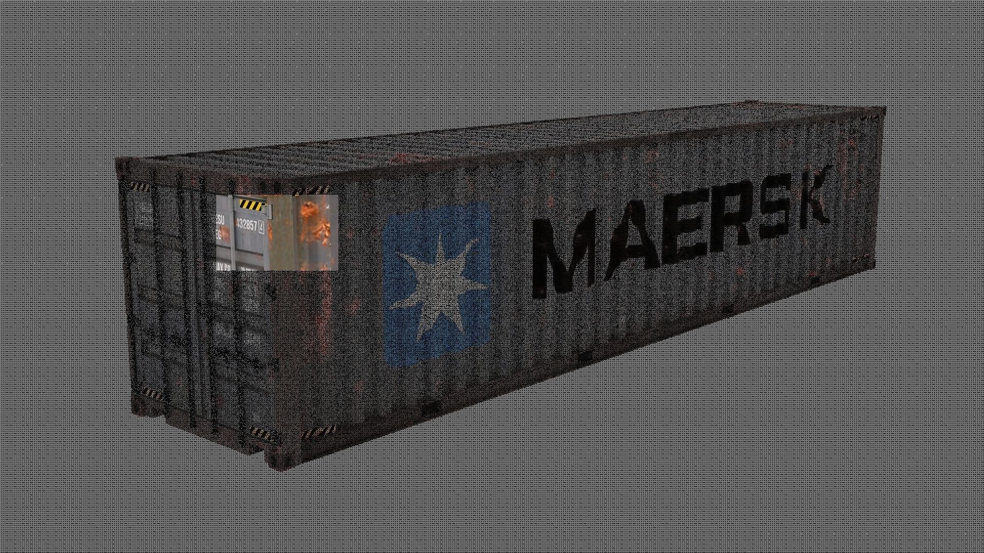 3D model Cargo Shipping Container 3D model 01 VR / AR / low-poly | CGTrader