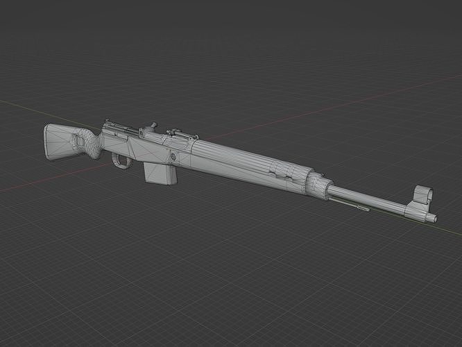 3D model Gewehr 43 VR / AR / low-poly | CGTrader
