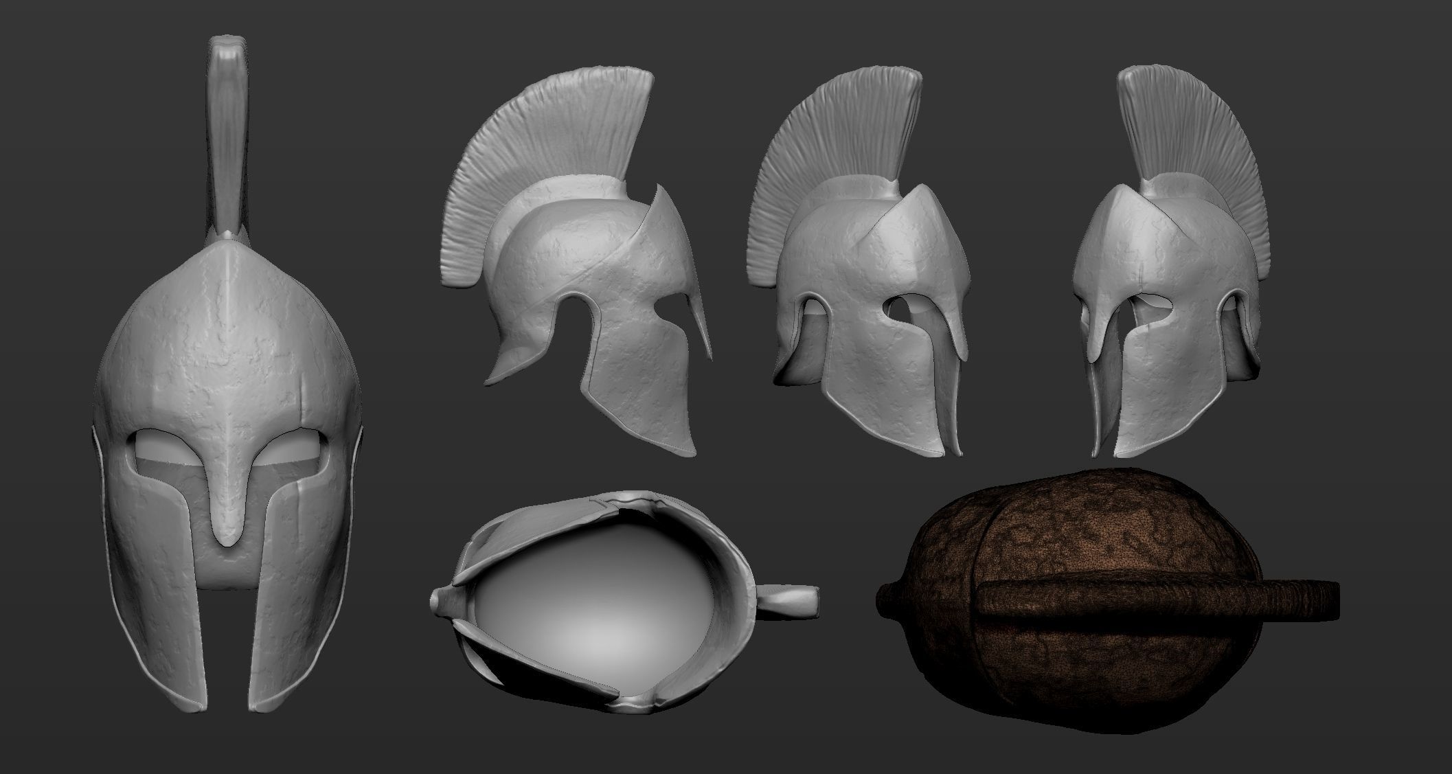 SPARTAN HELMET 3D model 3D printable | CGTrader