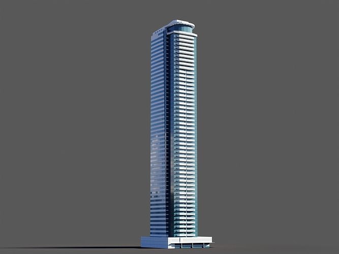 Le reve tower - Dubai marina 3D model | CGTrader