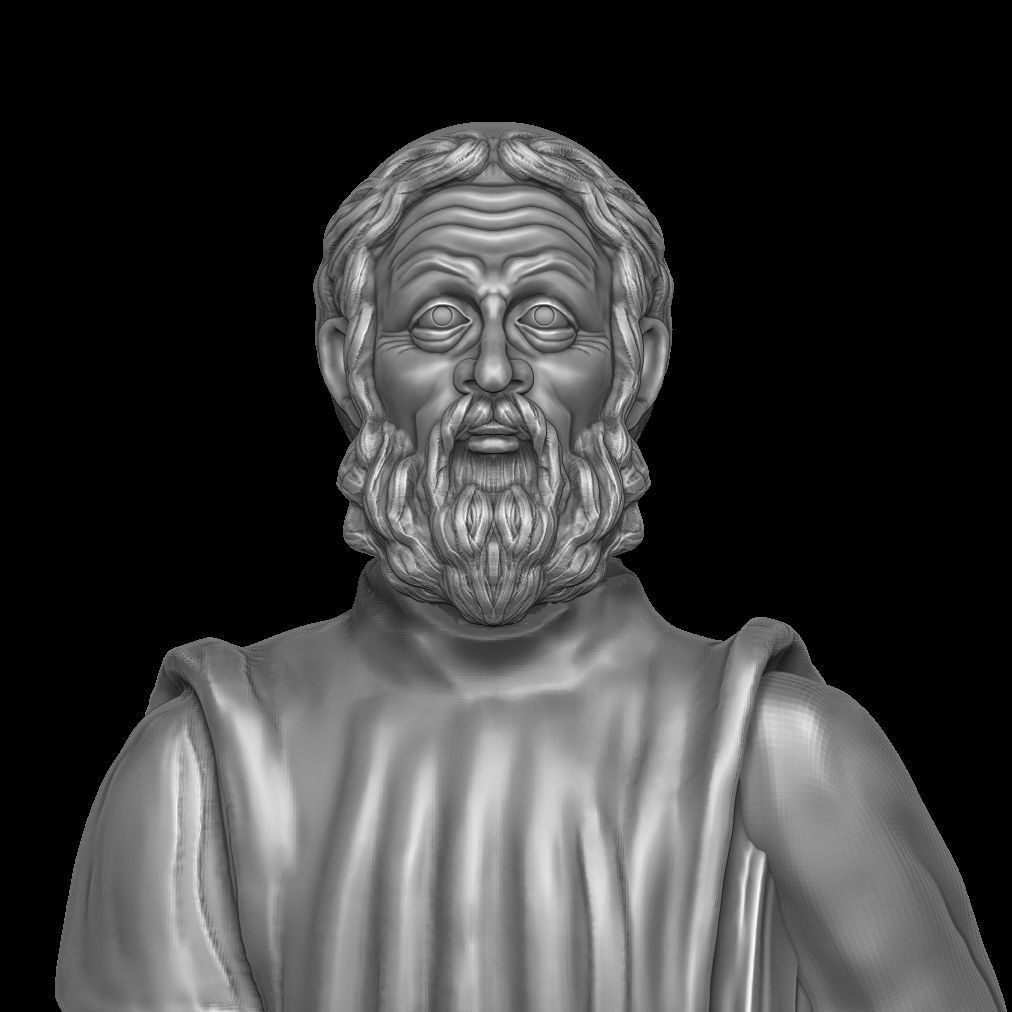 Claudius Ptolemy 3D model 3D printable | CGTrader