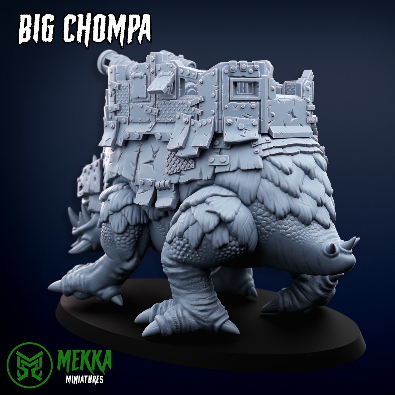 Big Chompa 3D model 3D printable | CGTrader