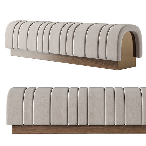 CAVALLO Bench by Natasha Baradaran 3D model | CGTrader