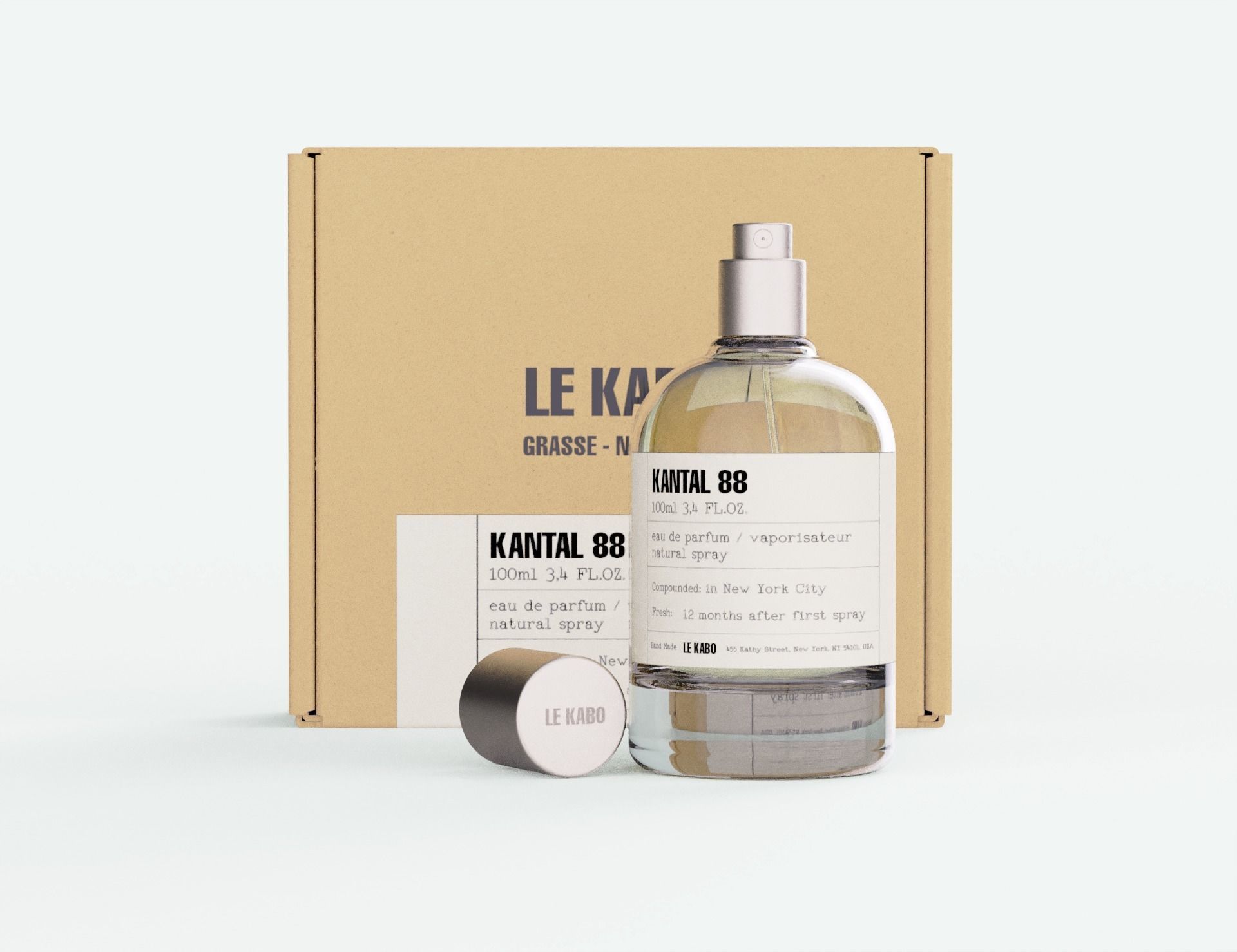 Le Labo Perfume Glass Bottle 3D model free 3D model | CGTrader