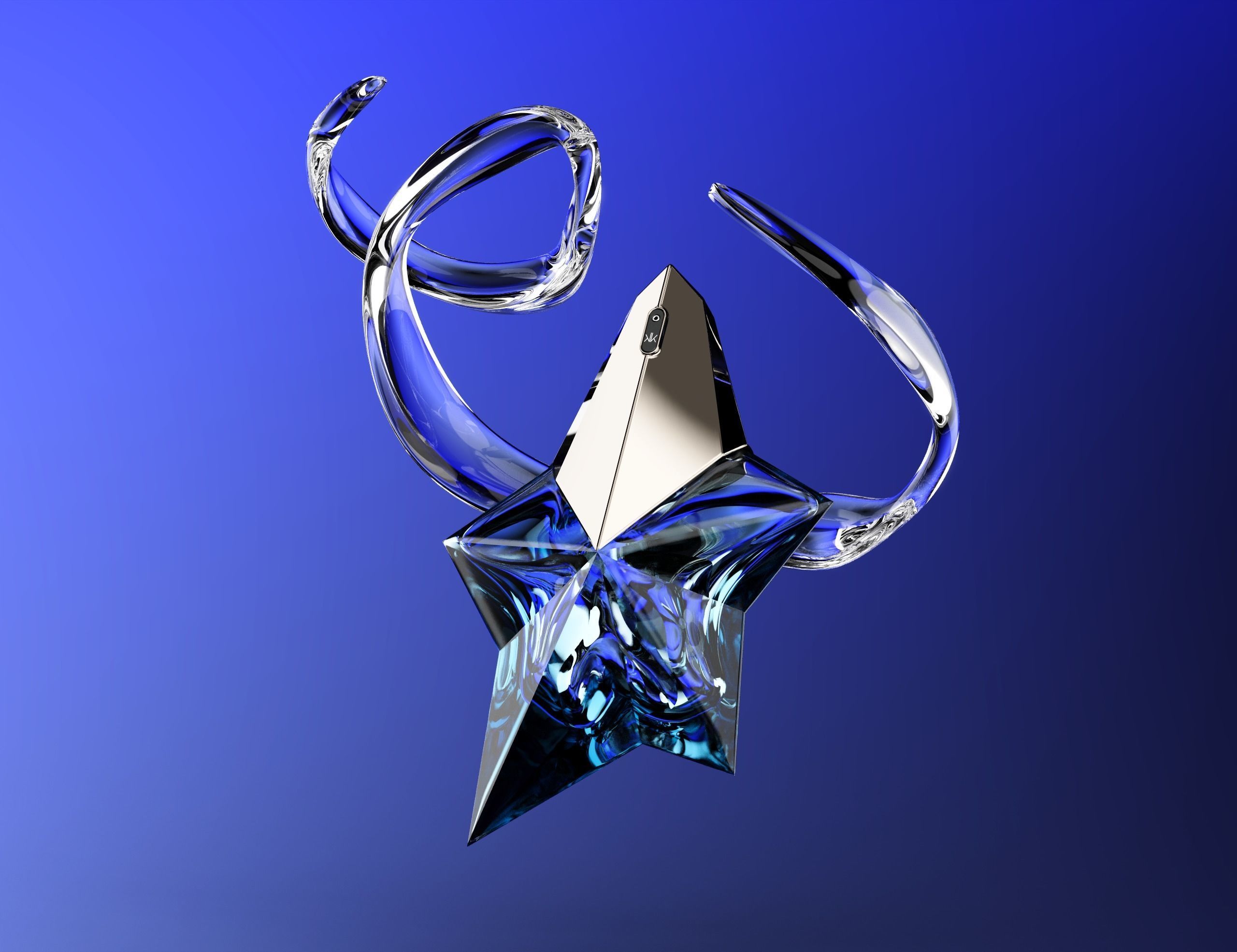 Angel By Mugler Star Shape Perfume 3D model free 3D model | CGTrader