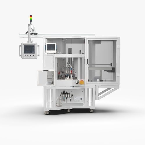 Full Automatic Motor Rotor Magnetization and Synthesis Machine 3D model ...